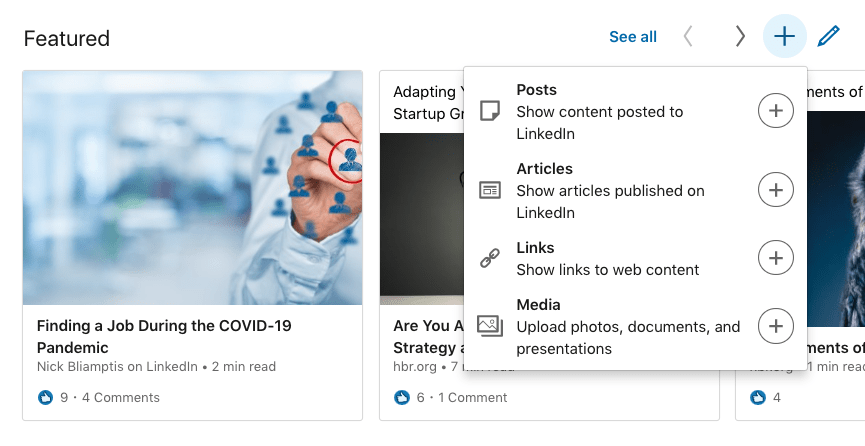 How To Use the LinkedIn Featured Section To Create A Great Profile
